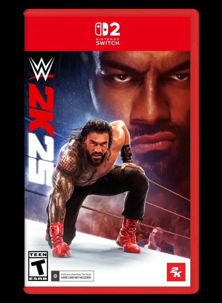WWE 2K25 op Switch 2 krijgt fysieke release, maar zonder gamecartridge